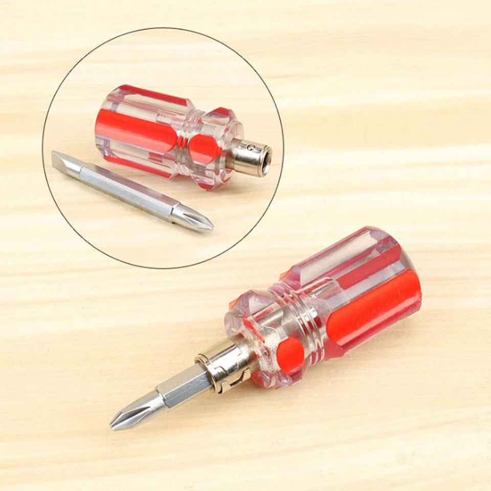 Screwdriver Mini Phillips Stubby Screw Driver Short Small Split Repair ...