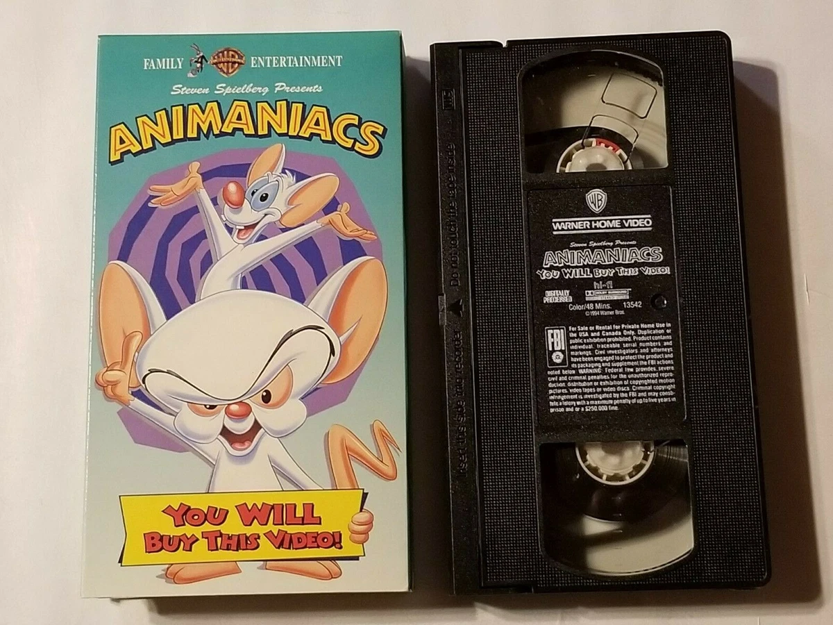 Pinky And The Brain Vhs