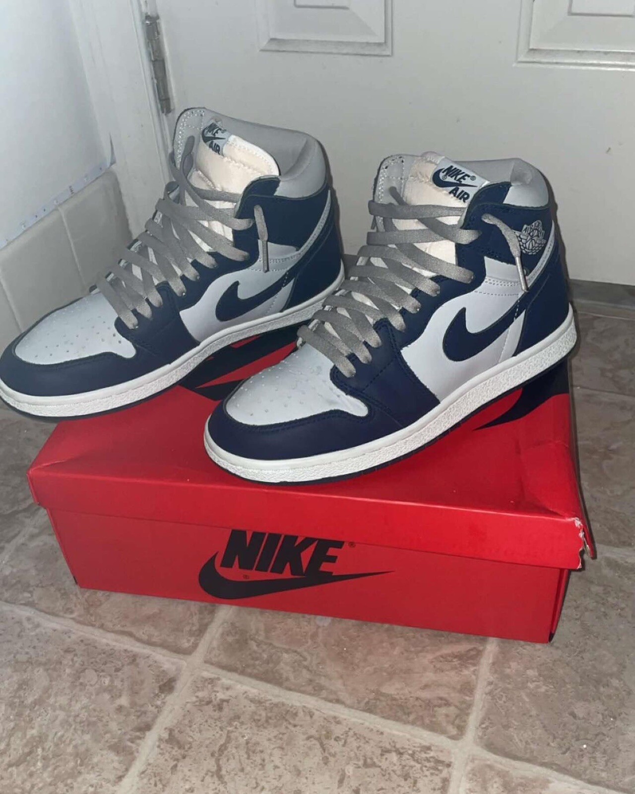 Jordan 1 Retro High 85 “Georgetown” Size 9 - Gem