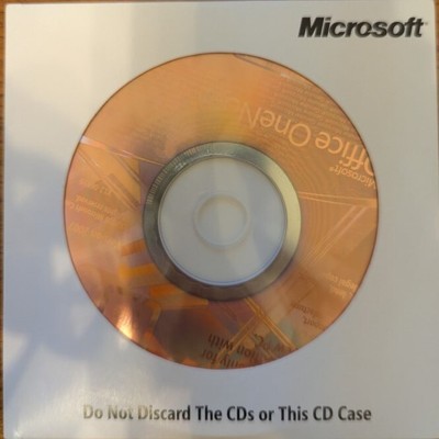 Microsoft Office OneNote 2007 CD Edition Full version includes Product ...