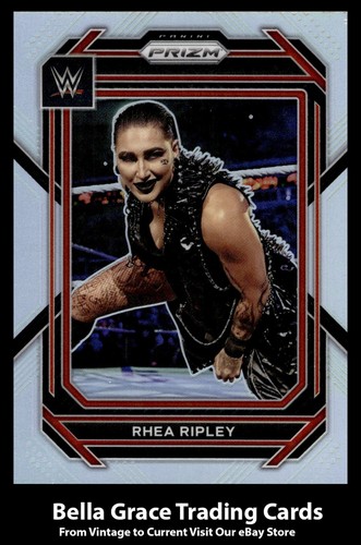 2023 Panini Prizm WWE Rhea Ripley #134 RAW Silver | eBay