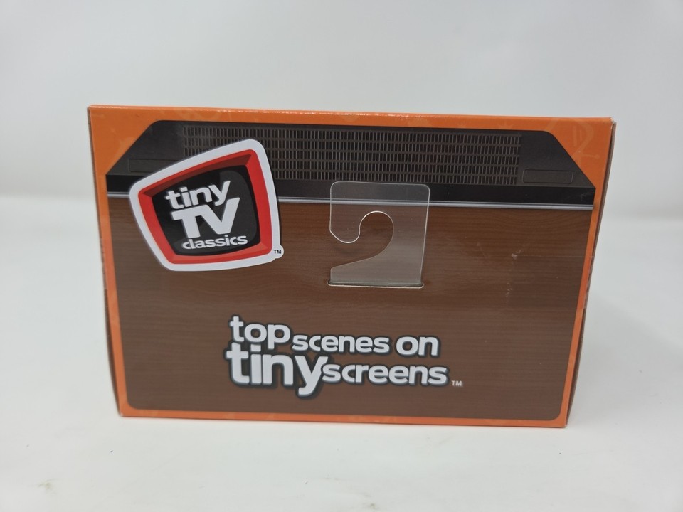 Tiny TV Classics Back to the Future Retro Mini TV Plays Movie Clips | eBay