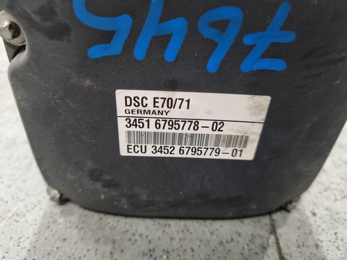 BMW X5 ABS PUMP/MODULATOR E70, P/N 34516780126, 03/07-08/13 VIN ...
