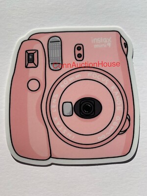 VSCO Girl Camera Pink Sticker Hydro Water Bottle Laptop Phone Decal | eBay