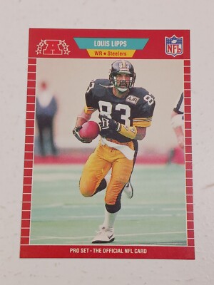 Louis Lipps Pittsburgh Steelers 1989 Pro Set Card #351 | eBay
