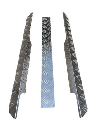 NEW EZGO Golf Cart Diamond Plate Rocker Panel covers & Kick 1994-2012 ...