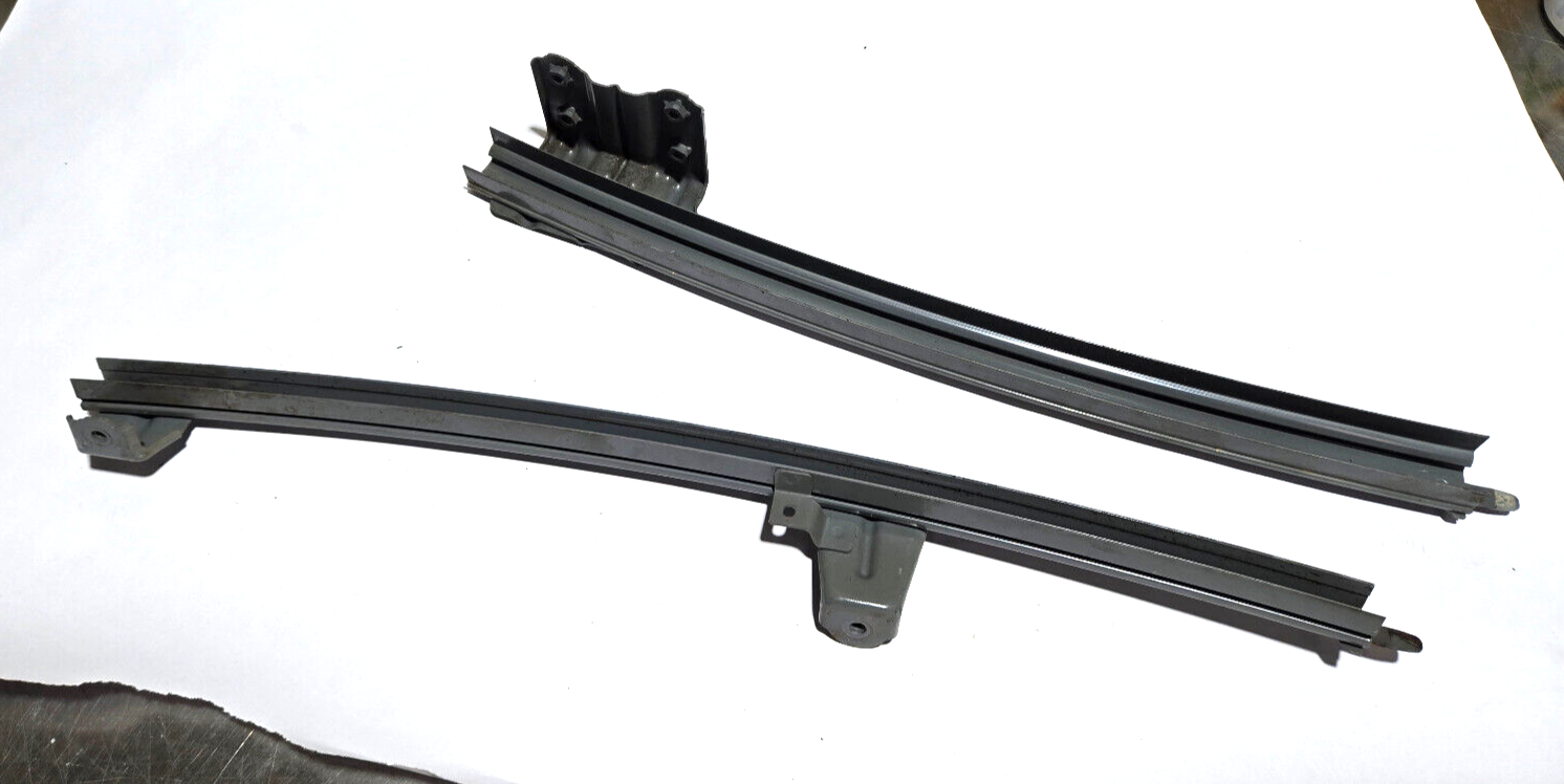 07-13 TOYOTA TUNDRA FRONT LEFT DRIVER DOOR WINDOW TRACK GUIDE SET OEM ...