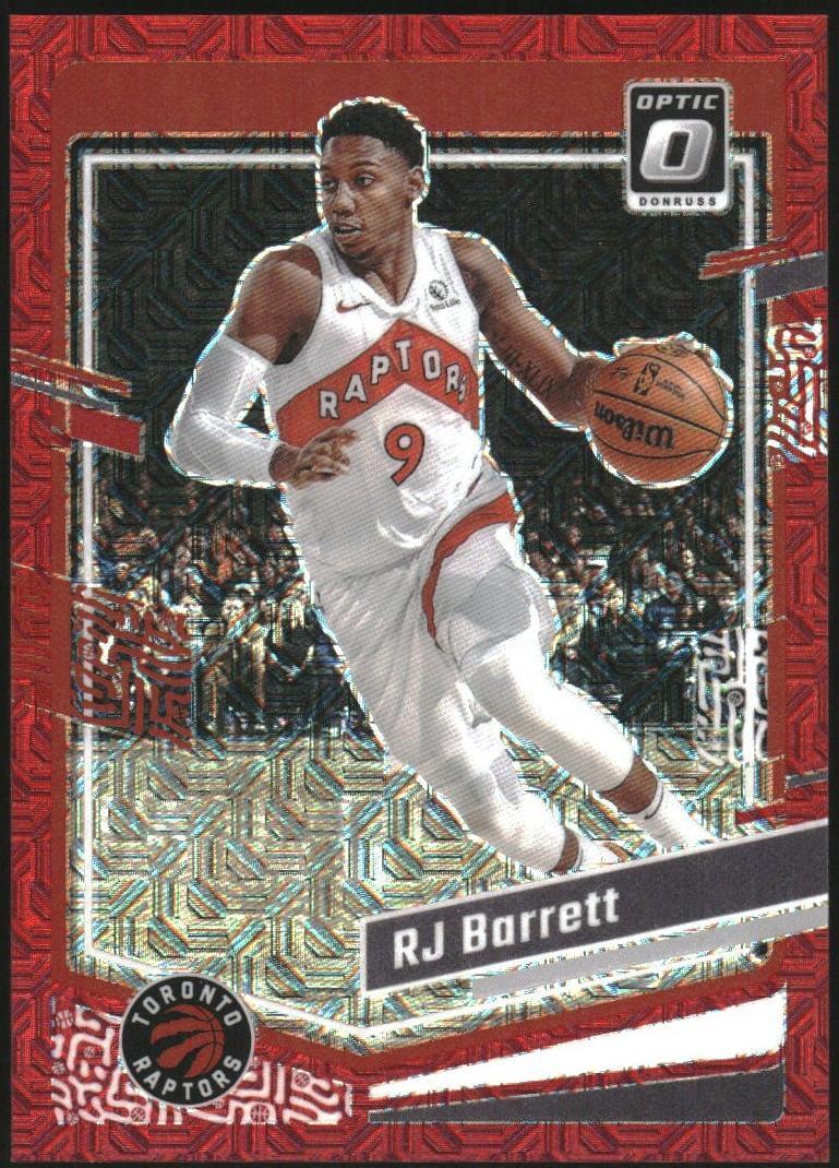 2023-24 Panini Donruss Optic - RJ Barrett #1 Choice Red Prizm /88 for ...