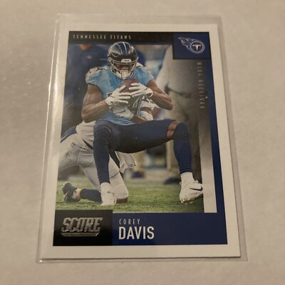 2020 Score Football #114 Corey Davis Titans | eBay