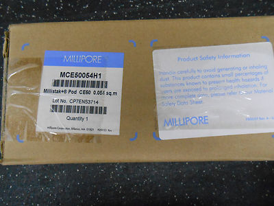 MILLIPORE MCE50054H1 MILLISTAK+ POD DEPTH FILTER CE50 0.054 m2 SURFACE ...