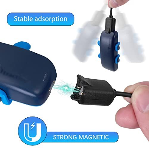 Portable Wireless Magnetic Charger Cable Compatible with Tractive GPS ...