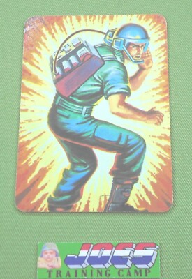 1986 GI Joe action trading card #6 BREAKER Milton Bradley Hasbro ARAH ...