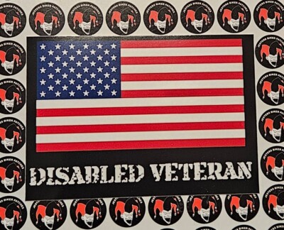 Disabled Veteran Sticker Decal | eBay