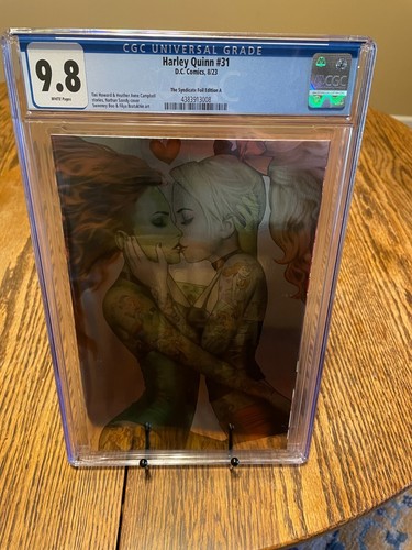 Harley Quinn #31 CGC 9.8 The Syndicate Foil Edition - Nathan Szerdy ...