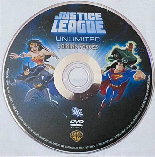 Justice League Unlimited: Joining Forces - DVD - Disc Only - Tested ...