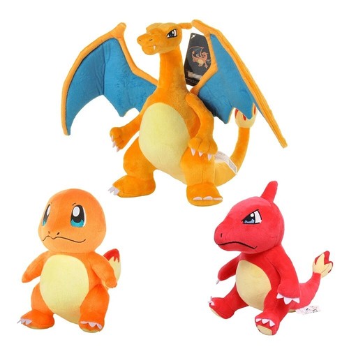 Poké-mon Charizard Plush Stuffed Doll Soft Toy Kids Cute Birthday Gifts ...