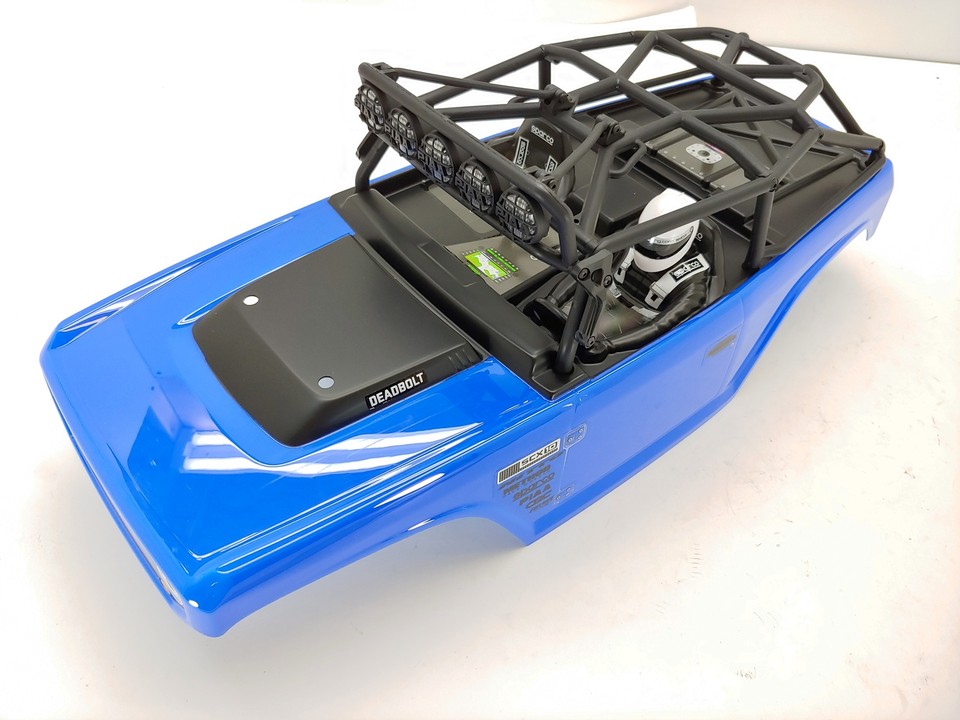 NEW: Axial SCX10 II Deadbolt 1/10 Rock Crawler Body w/ Interior & Cage ...