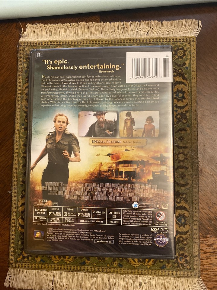 Australia (DVD, 2009, Widescreen) NEW 24543563716| eBay