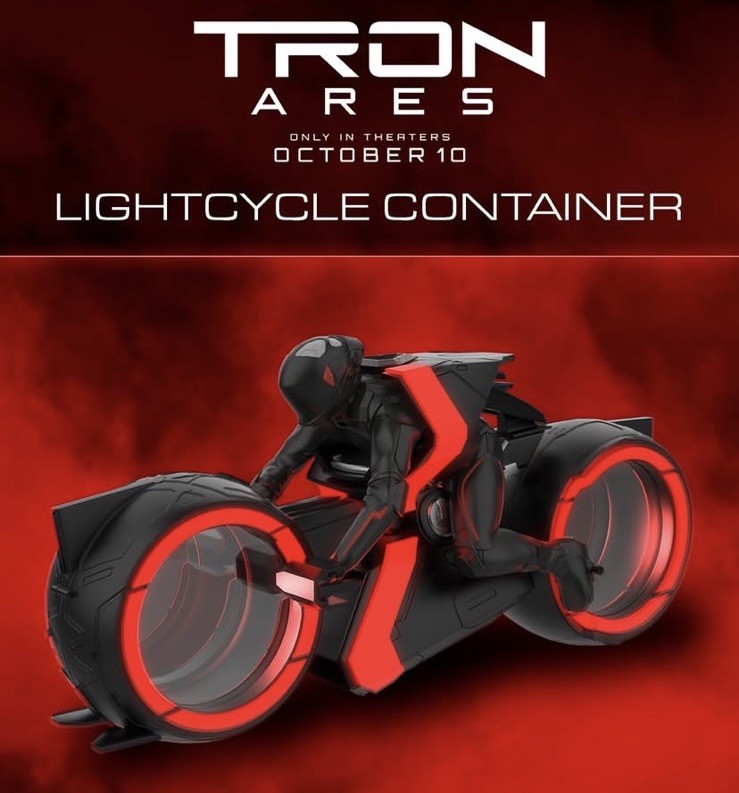 Tron Ares Light Cycle & Arcade Popcorn Bucket Set Regal AMC New Presale ...