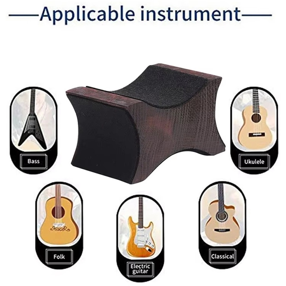Guitar Neck Rest Acoustic Guitar Holder Stand Bracket Ukulele Guitar ...