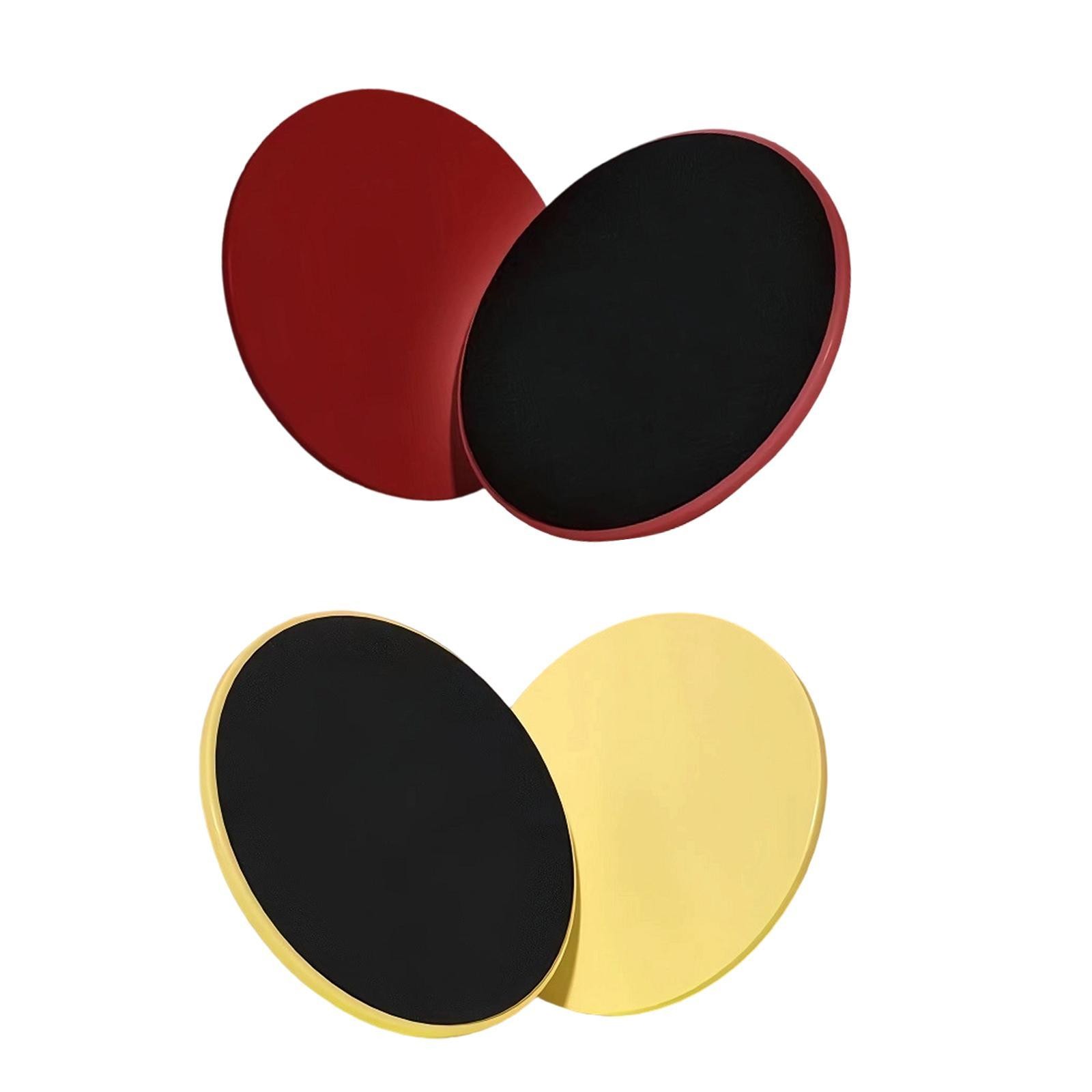 2x Exercise Sliders Equipment Portable Compact Fitness Sliders Exercise ...