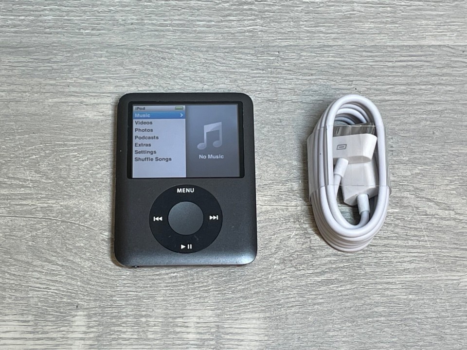 Apple iPod Nano 3rd Generation 4GB 8GB All Colors WIth New Battery ...