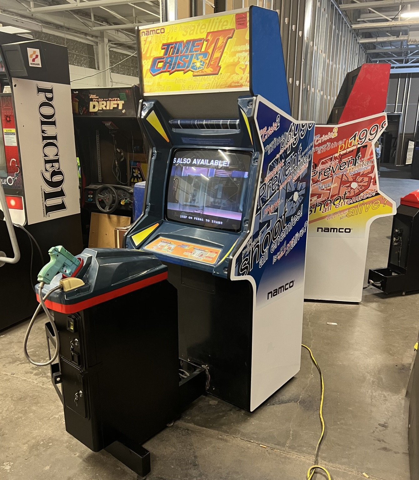 TIME CRISIS II ARCADE MACHINE by NAMCO | eBay