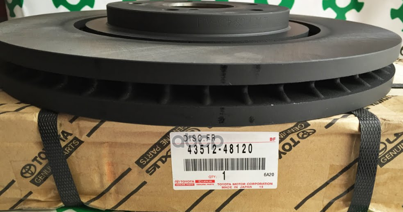 43512-48120 Toyota Disc, front 4351248120, New Genuine OEM Part | eBay