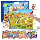 Preschool Learning Activity - Search and Find Book, Reusable Learning ...