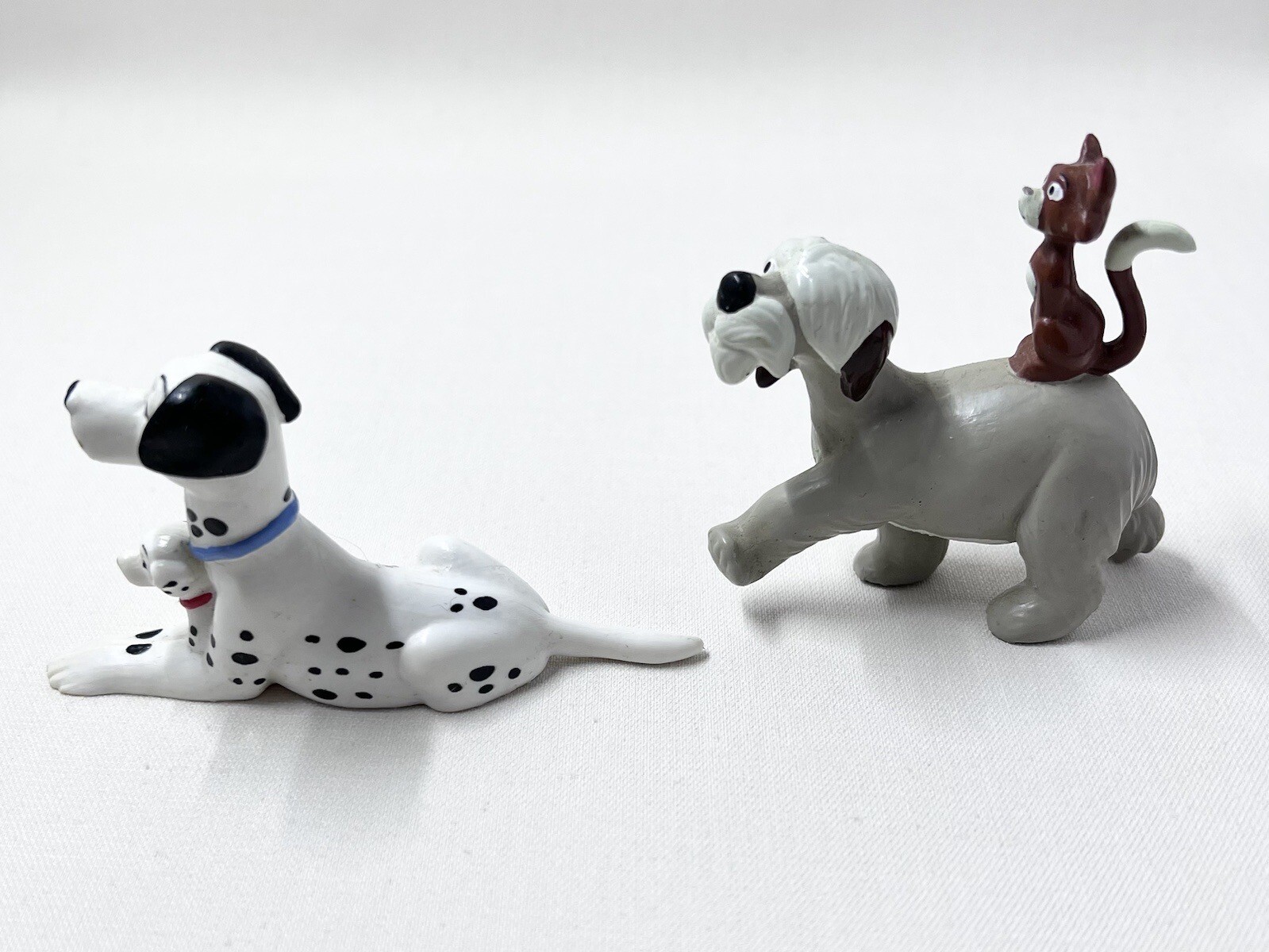 Disney 101 Dalmatians Pongo & Puppy Colonel & Sergeant Tibbs Figures ...