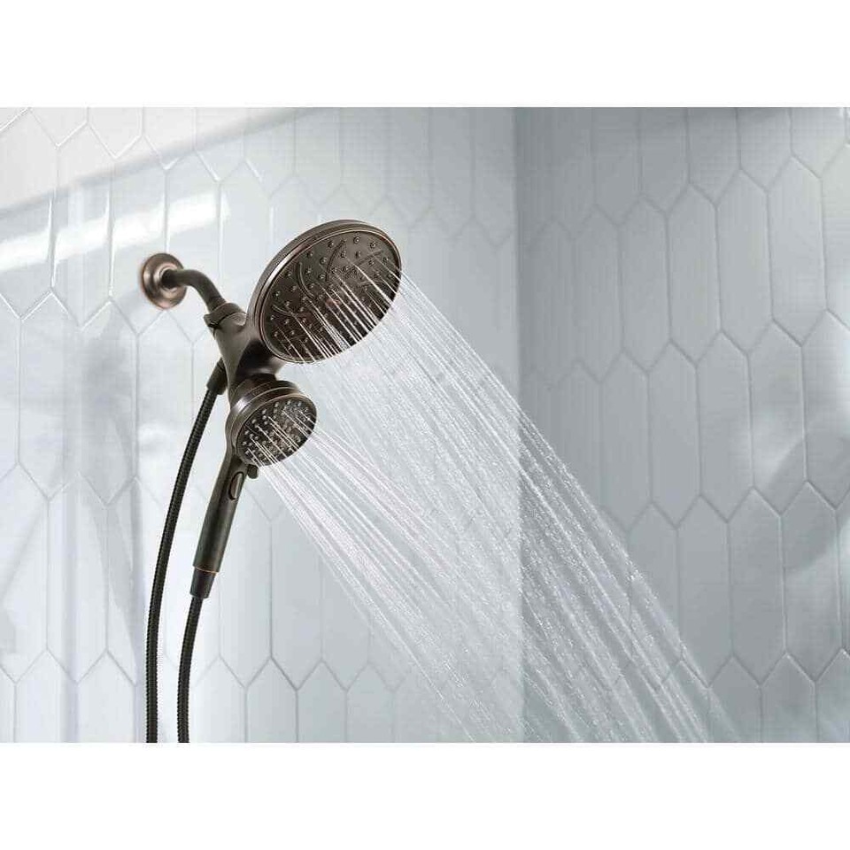 MOEN Brecklyn Single Handle 6-Spray Handheld Shower Faucet ...