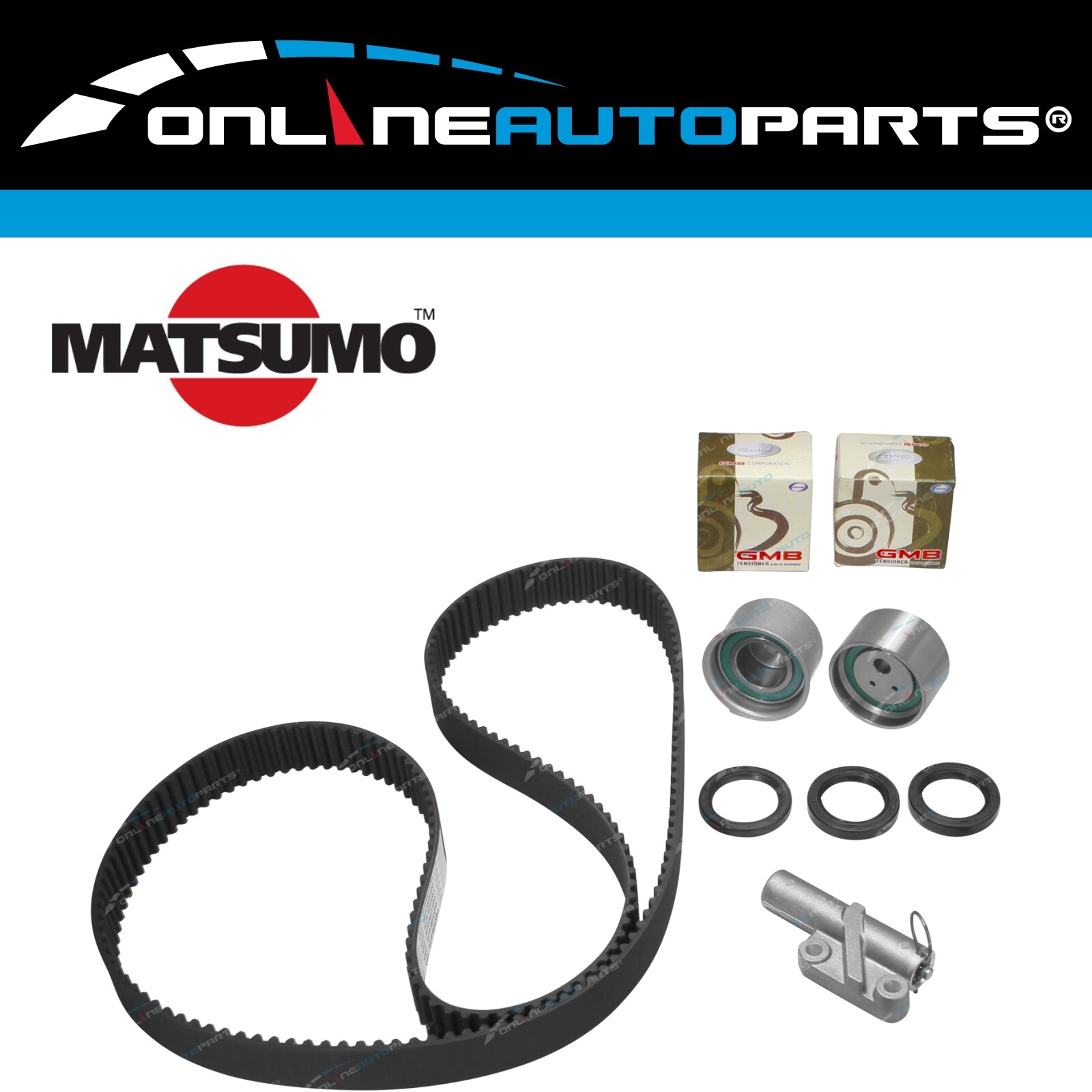 Timing Belt + Hydraulic Tensioner Kit for Magna TH TJ TW 1999-2005 6G74 ...