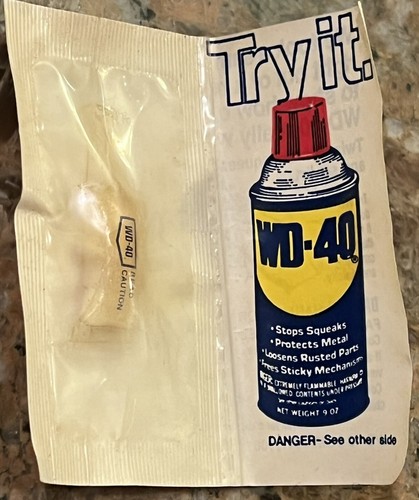 Vintage WD-40 Sample | eBay