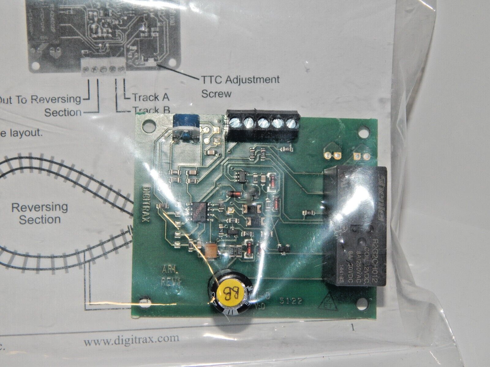 Digitrax AR1 Automatic Reversing Controller 8 am peak All Scales NEW ...
