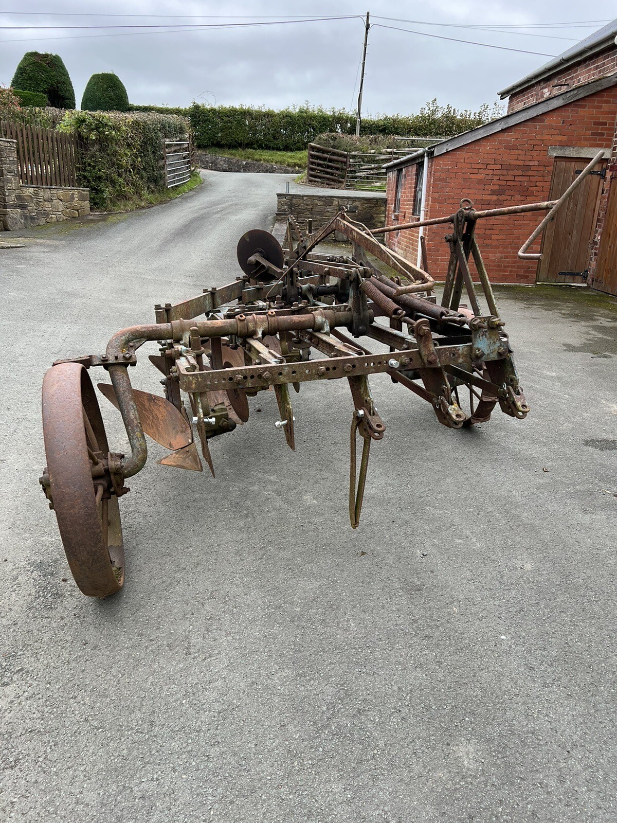RANSOMES HEXATRAC 5 FURROW CRAWLER TRACTOR PLOUGH | eBay UK