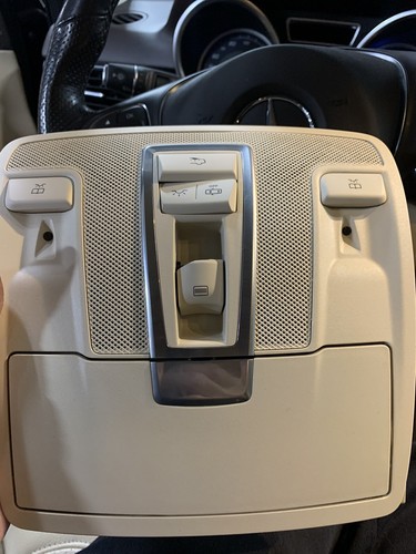 Mercedes-Benz ML W166 Gla C292 Interior Light Roof Operating Unit ...