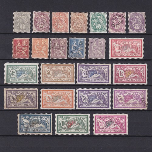 FRANCE 1900-1929, Sc #109-132, CV $524, MH/Used | eBay