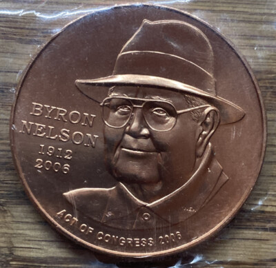 Byron Nelson Bronze Coin / Medal (5) | eBay
