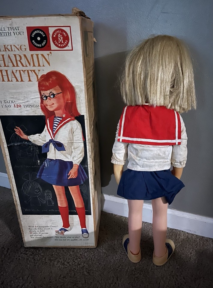 1961 Charmin’ Chatty Doll 25 inches Mattel | eBay