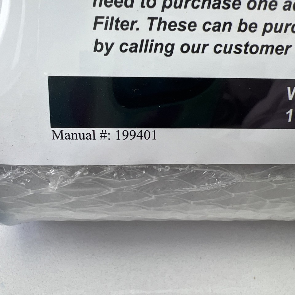 Watts Premier Replacement Filters 4-Stage WP-4V Alternate 5-Stage New ...