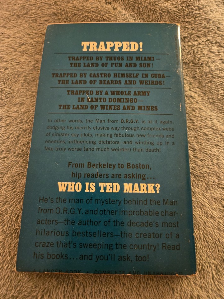 The 9 -Month Caper by Ted Mark, 1966 Lancer PB, -VG, Nice Borack Cvr ...