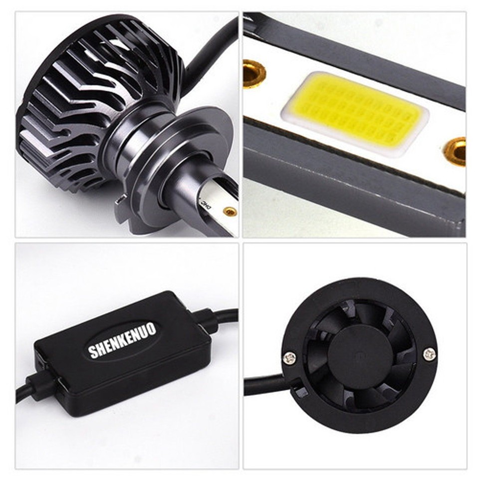 For Land Rover Discovery 3&4 Bulbs Led Headlight Lights Conversion Kit ...