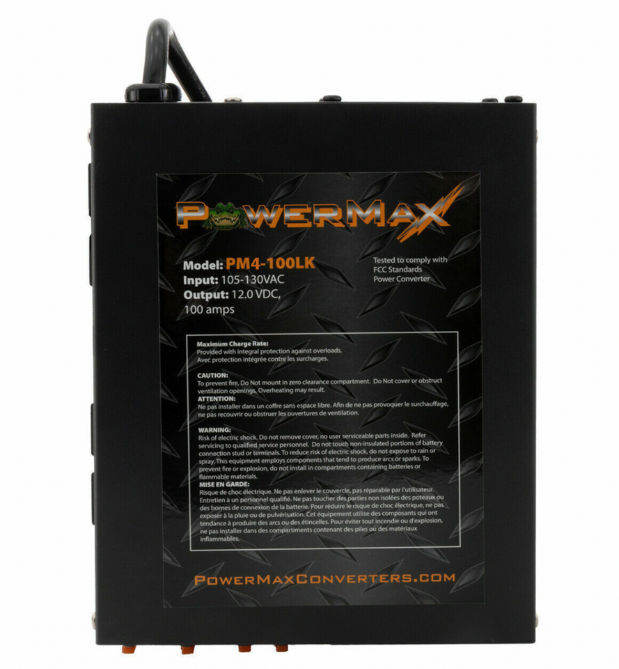 PowerMax 100 Amp 12 volt converter open box | eBay