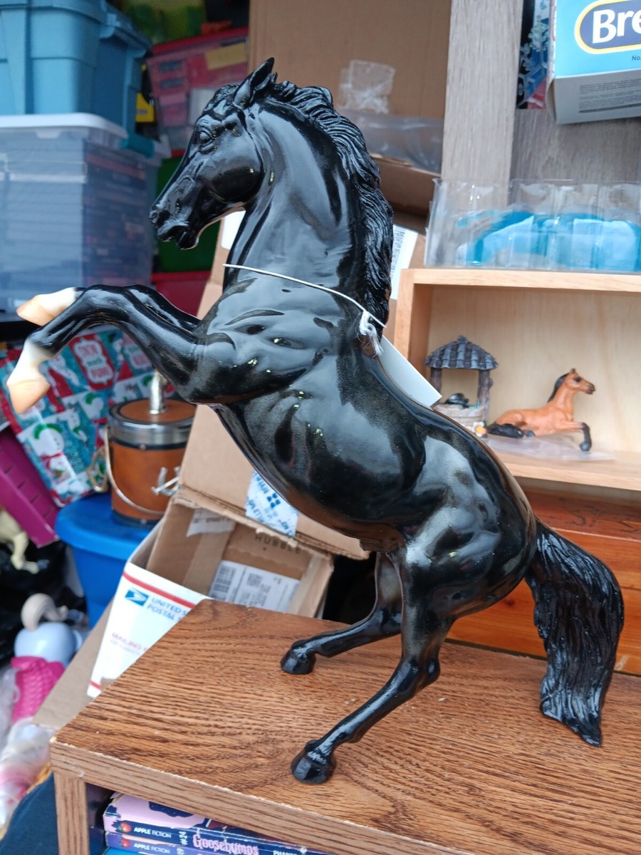 Rearing Black Stallion Breyer Horse Rearing Breyer Horse Etsy