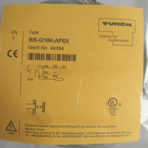 1PC New Turck Proximity switch sensor BI5-G18K-AP6X | eBay