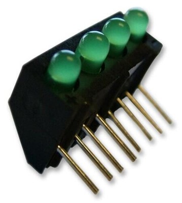 LED, PCB, 3MM , Quad, Verde, Scheda Circuiti Indicatori 107-314-01 | eBay