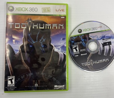 Too Human (Microsoft Xbox 360, 2008) 882224355261| eBay