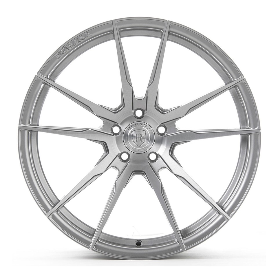 20” ROHANA RFX2 BRUSHED TITANIUM CONCAVE WHEELS RIMS FOR AUDI R8 20X9 ...