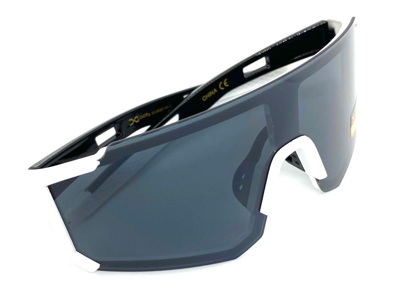 Oversized RETRO SPORTS WRAP AROUND Shield Cycling SUN GLASSES Large ...