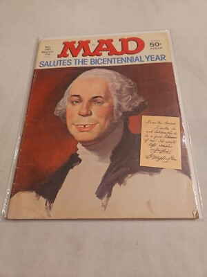 1976 March, MAD Magazine, No. 181, Salutes Bicentennial Year (CP460) | eBay